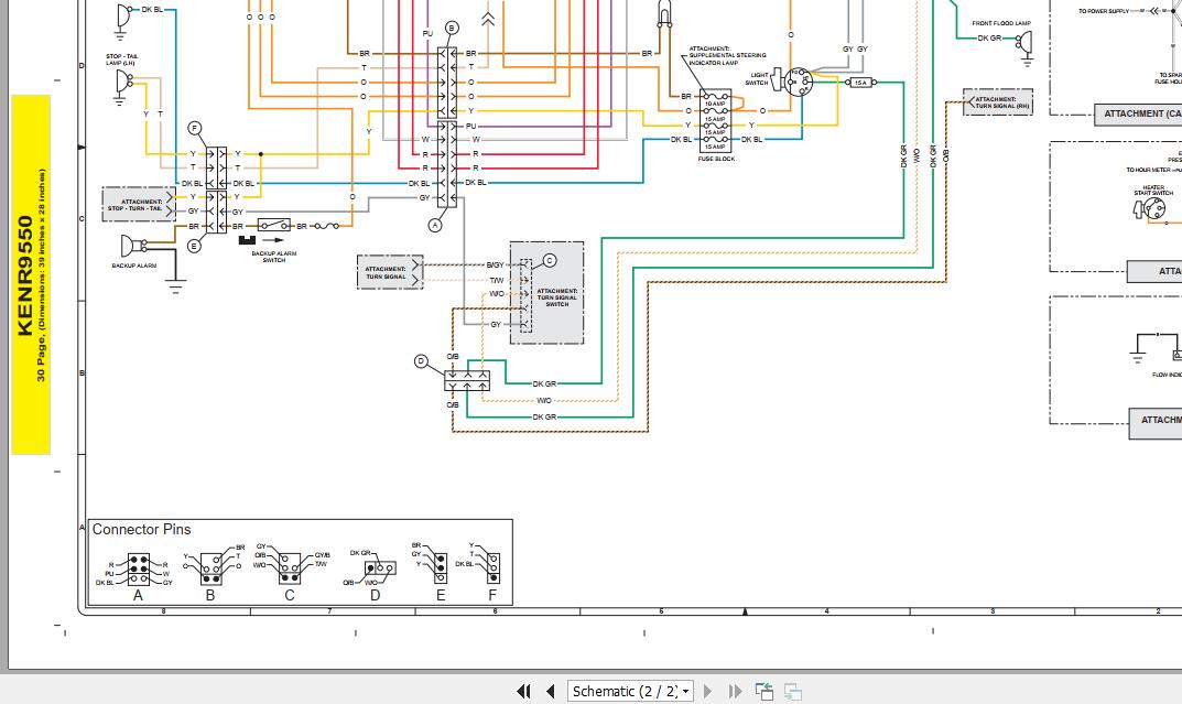 Caterpillar Wheel Loader 920 62K Operators Service Manual Schematics