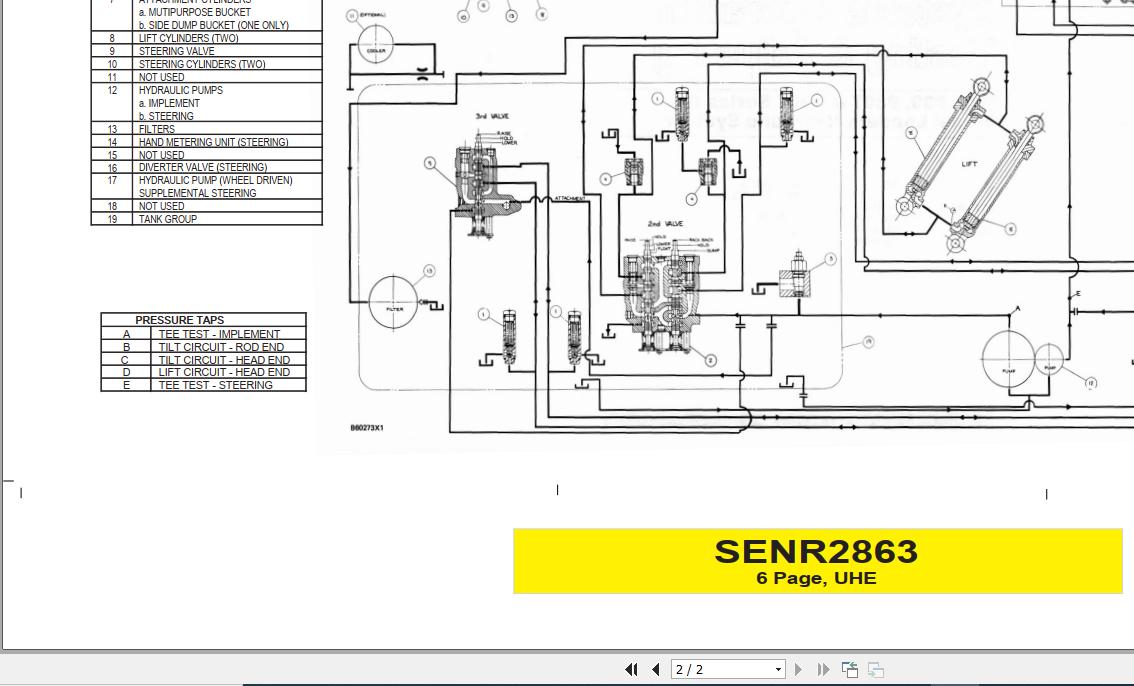 Caterpillar Wheel Loader 920 62K Operators Service Manual Schematics