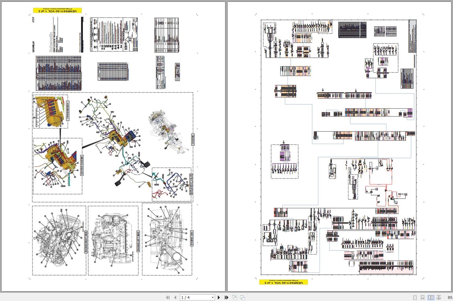 Caterpillar Wheel Loader 962K T6A Disassembly Assembly Manual Schematics