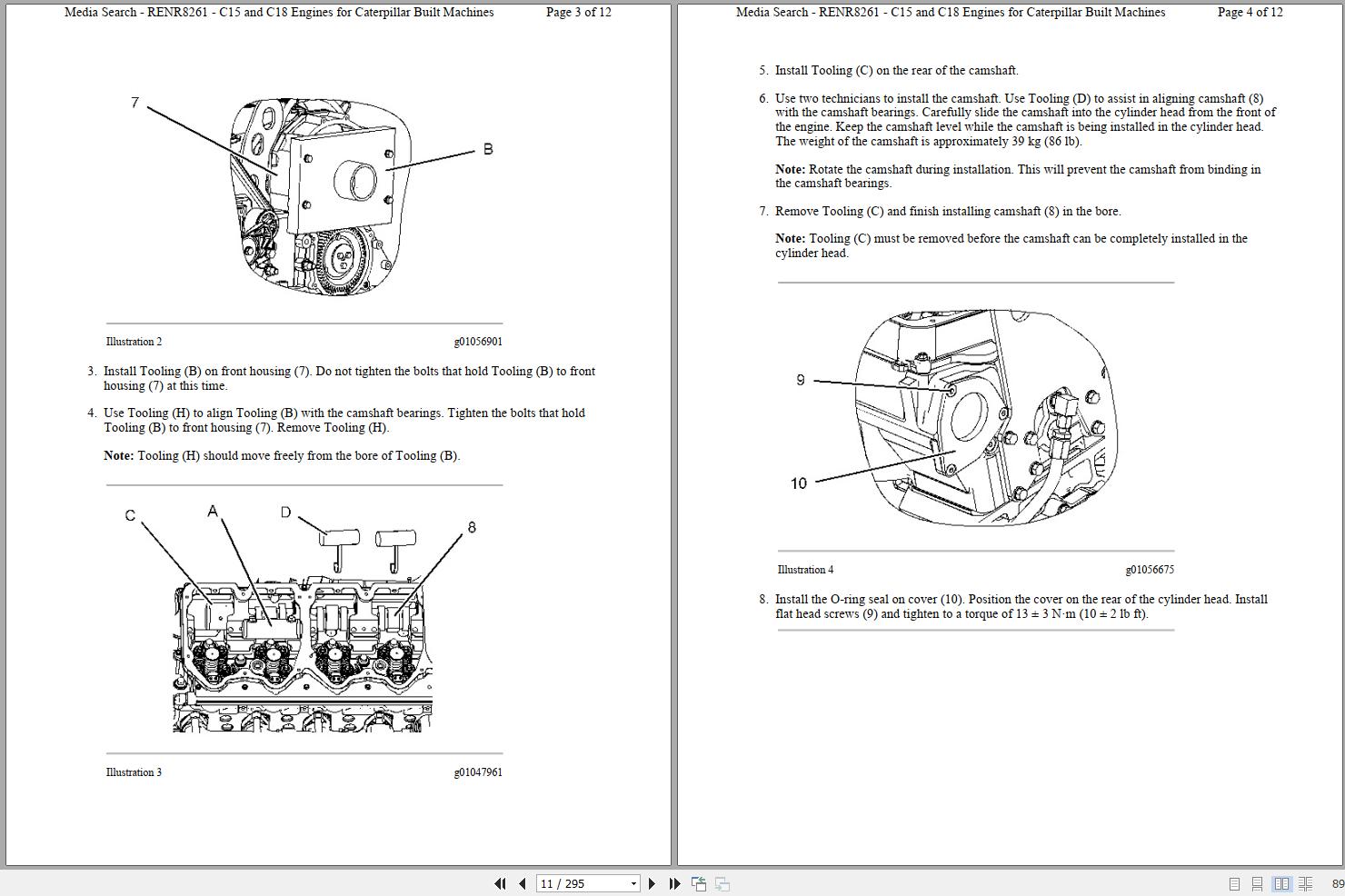 Caterpillar Wheel Loader 980H JMS Operators Service Manual Schematics