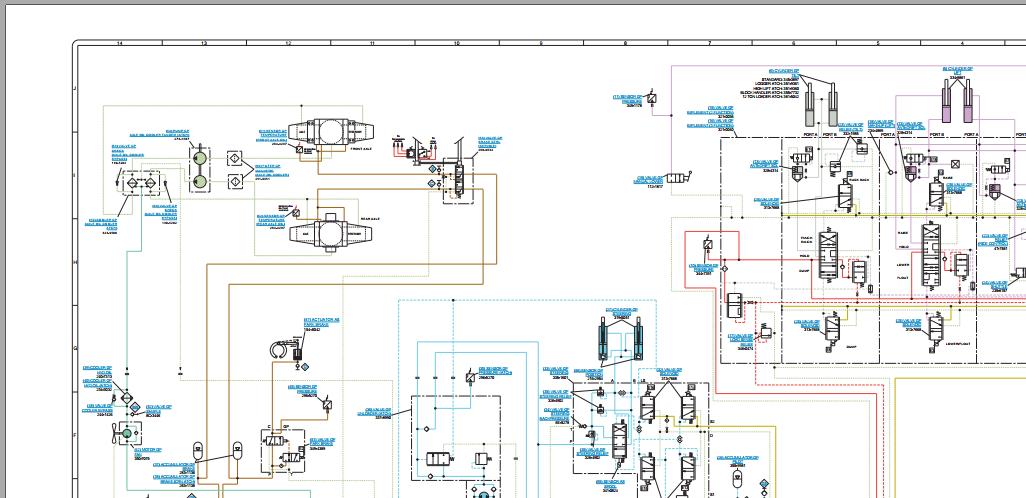Caterpillar Wheel Loader 980K GTZ Operators Service Manual Schematics