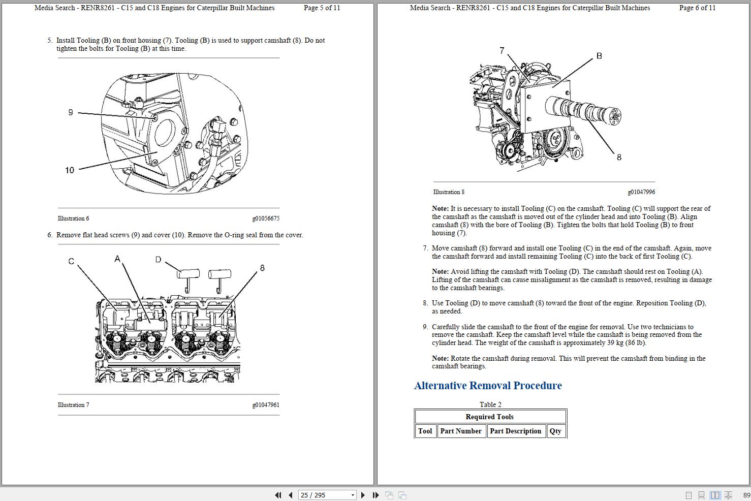 Caterpillar Wheel Loader 988H BXY Operators Service Manual Schematics