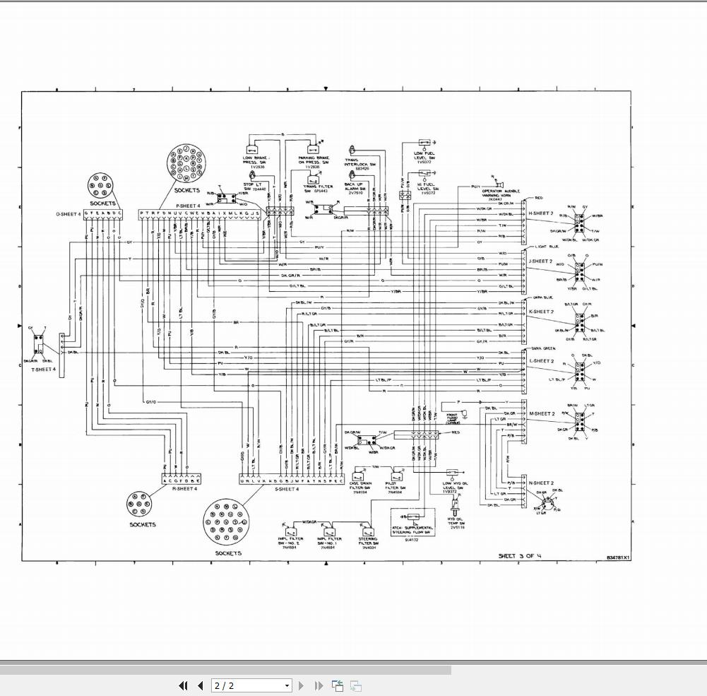 Caterpillar Wheel Loader 992C 42X Operators Service Manual Electrical ...