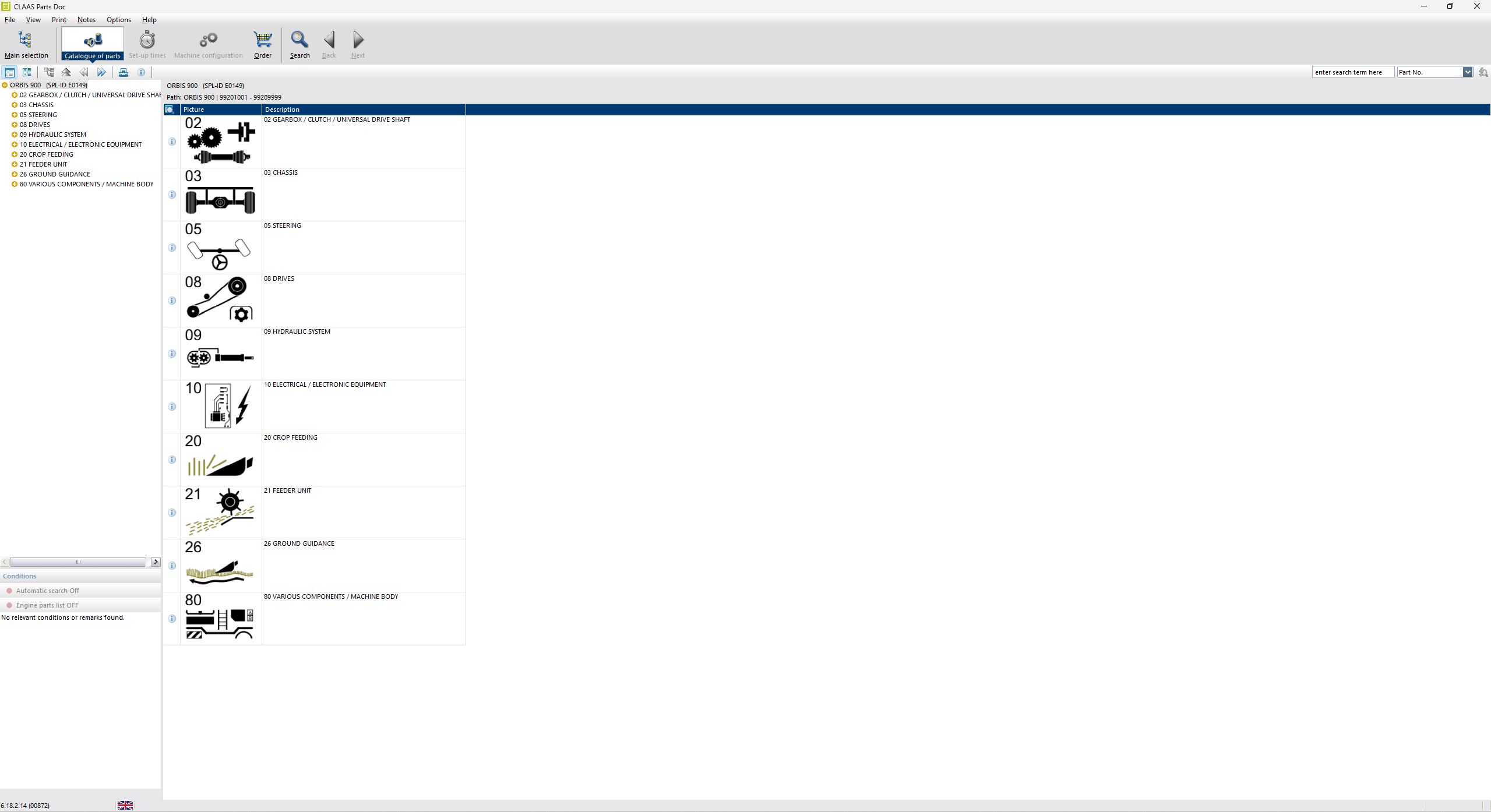 Claas EPC Parts Doc 2.2 03.2025 872 Spare Parts Program How To Install Guide Instruction