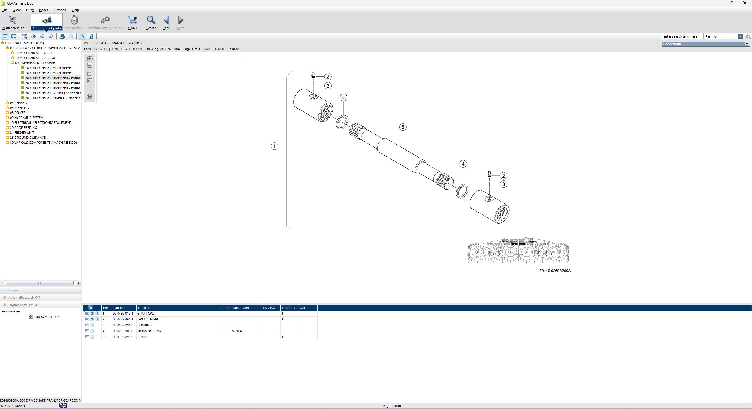 Claas EPC Parts Doc 2.2 03.2025 872 Spare Parts Program How To Install Guide Instruction