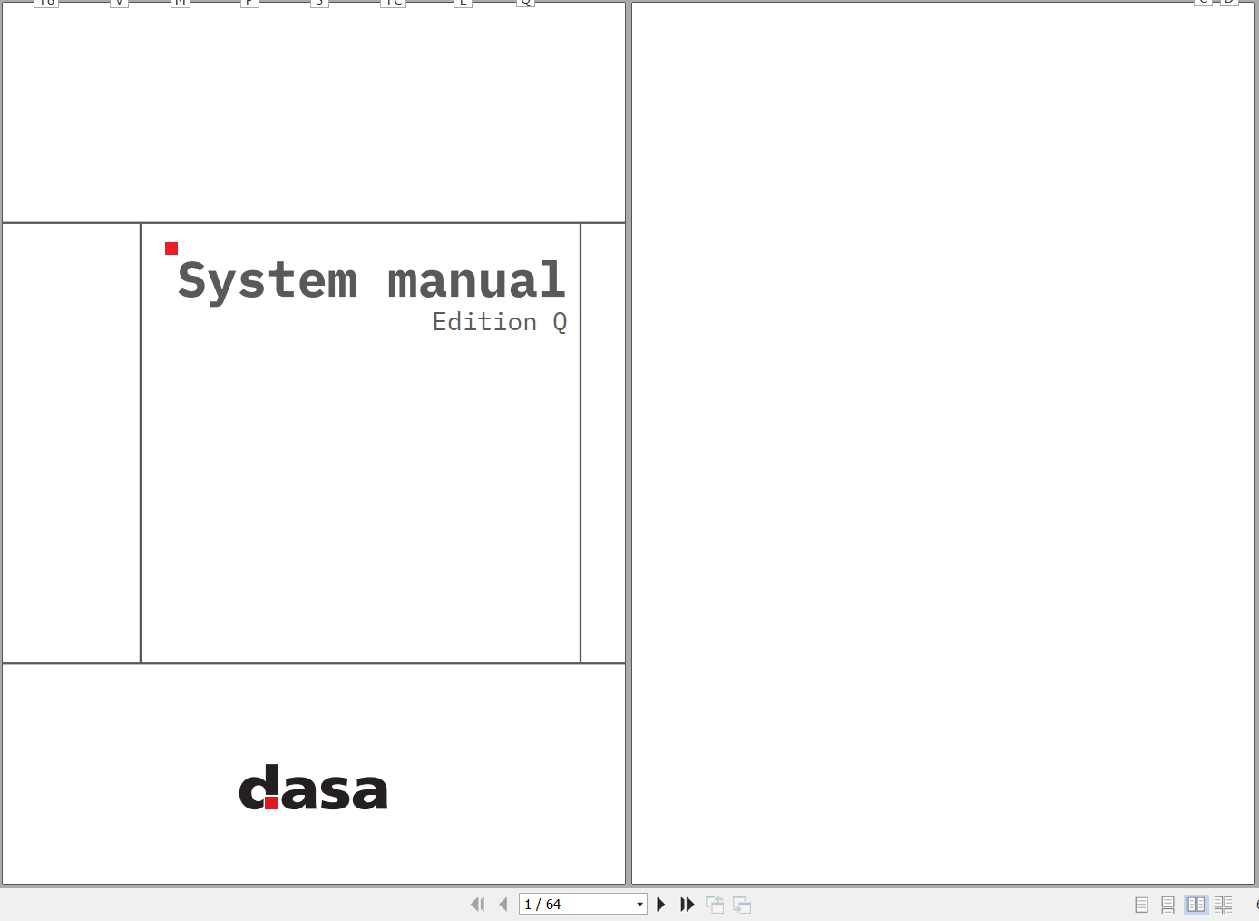 Dasa Bucking Software H50 System Manual Edition Q