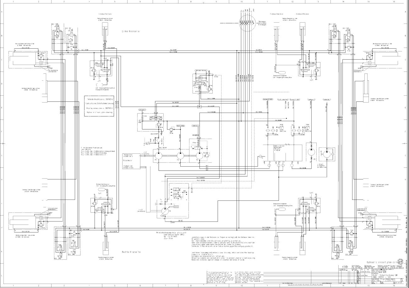 Grove Crane GMK3050-2 Operating Maintenance Manuals and Schematics