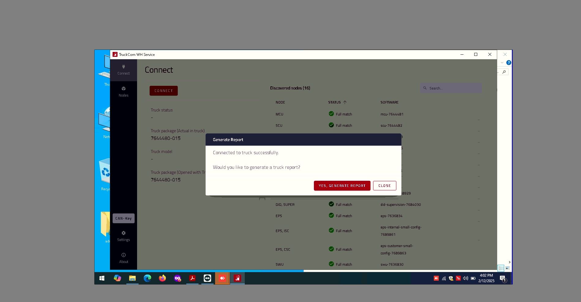 How To Fix Toyota BT Truckcom WH can't connect to the forklift