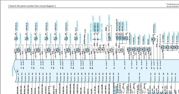 Kobelco Crawler Crane CKE1100G-2 Electric Hydraulic Circuit Diagrams