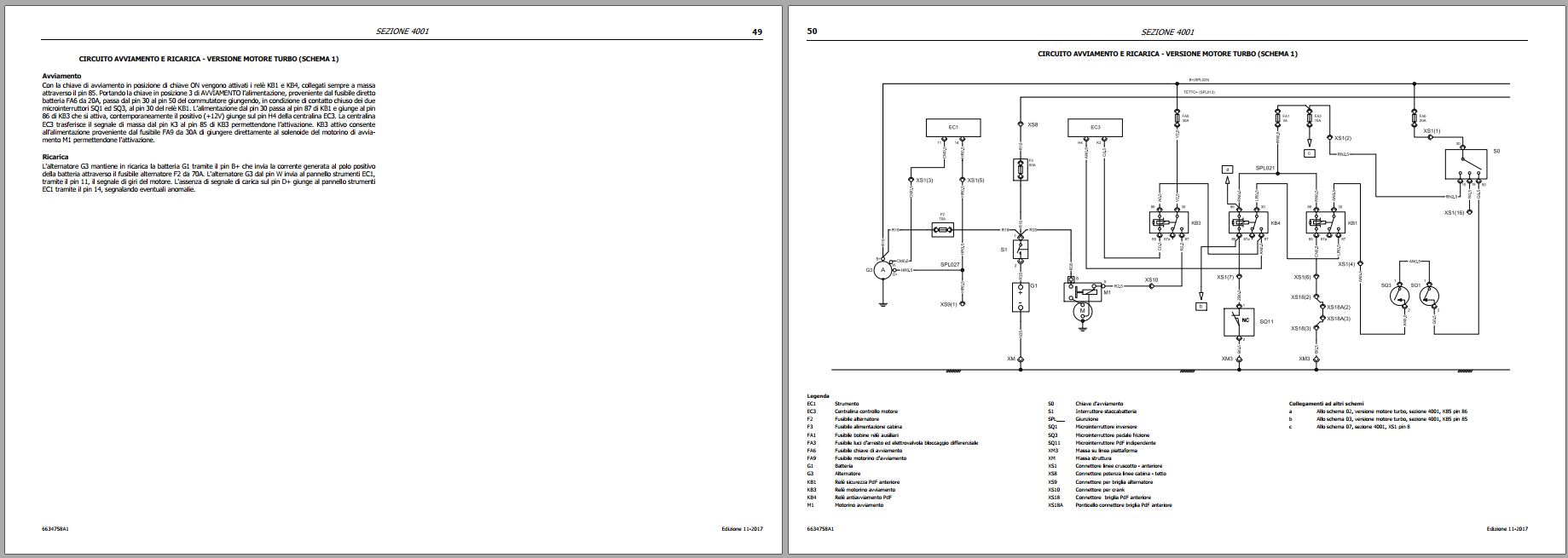 Landini Tractor 2-045 2-050 2-055 2-060 Service Manual 6634758A1 IT