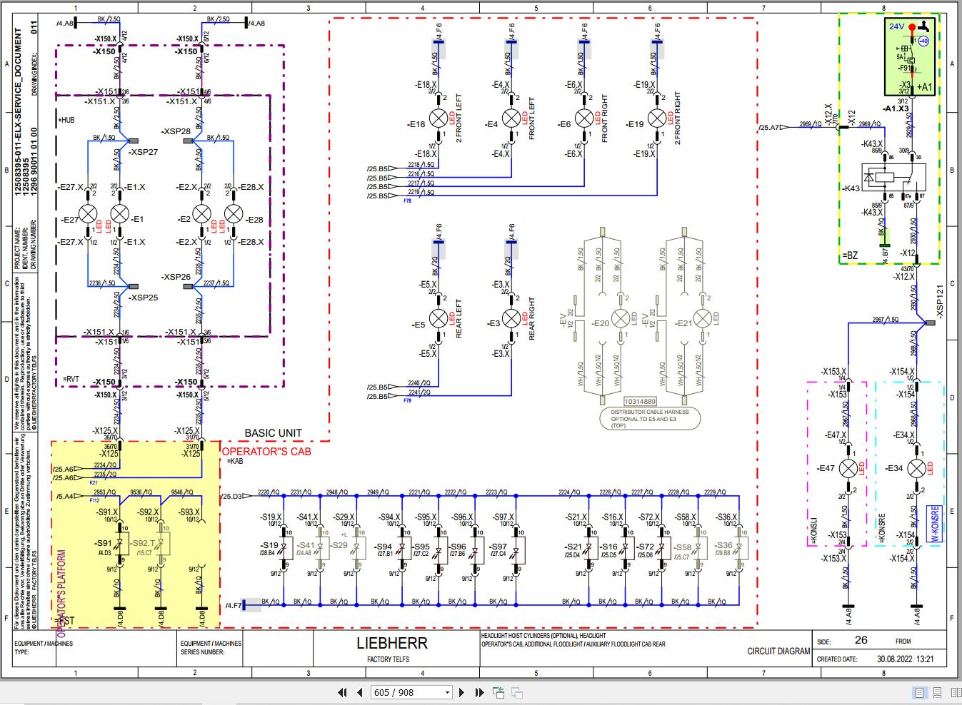 Liebherr Crawler Dozer PR776-1296 Service Manual