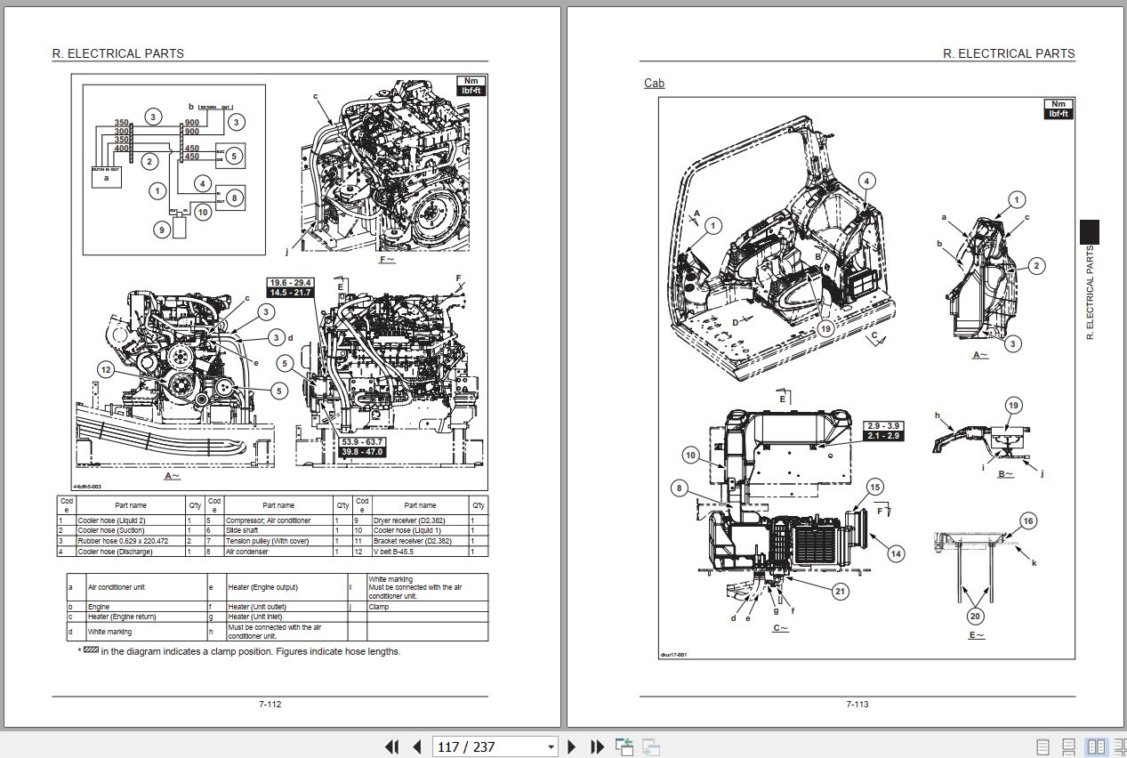 Link Belt Excavator ALL Model Service Quick Reference Guide