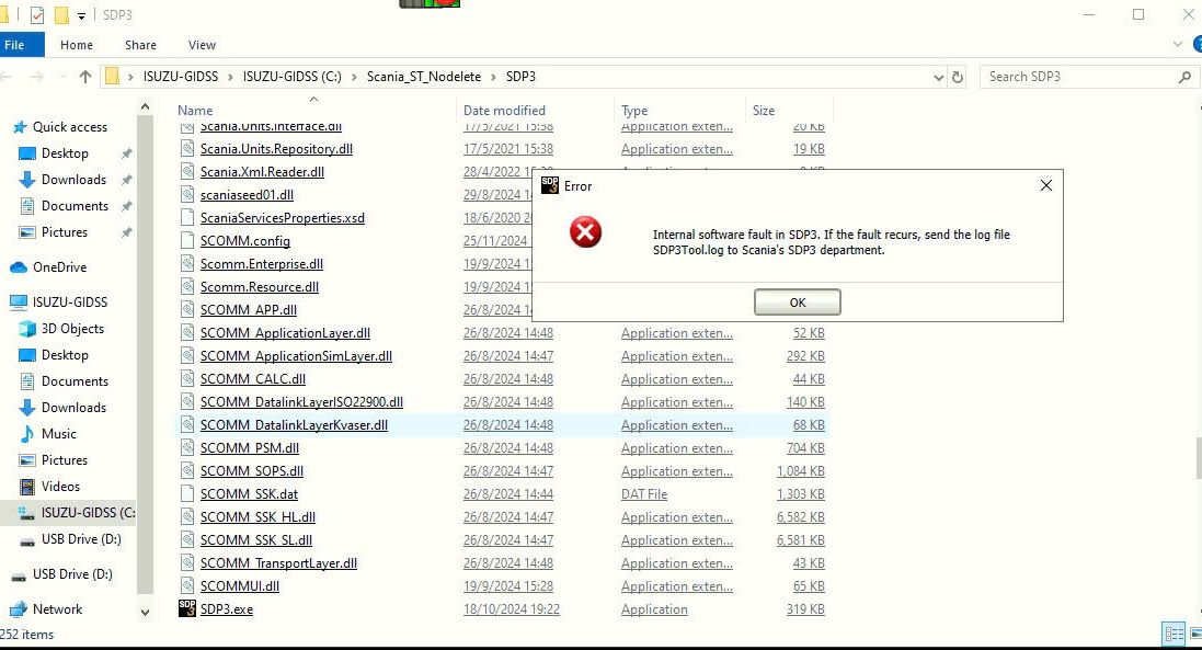 How To Fix Error "Scania USB Key" When install Scania SDP3