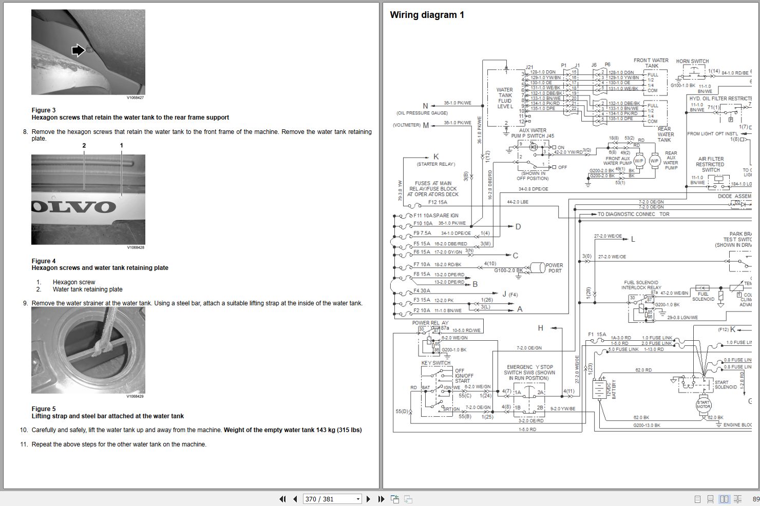 Volvo Drum Compactor DD112HF Service Repair Manual