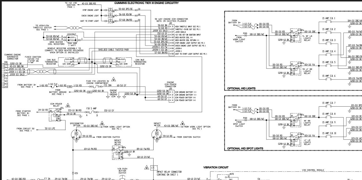 Volvo Drum Compactor DD90 Wiring Diagram