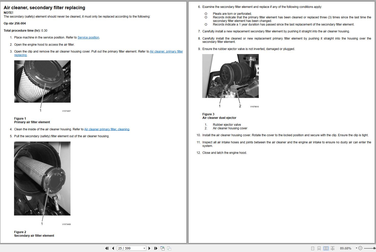 Volvo Single Drum Compactors SD45D Parts and Service Repair Manual