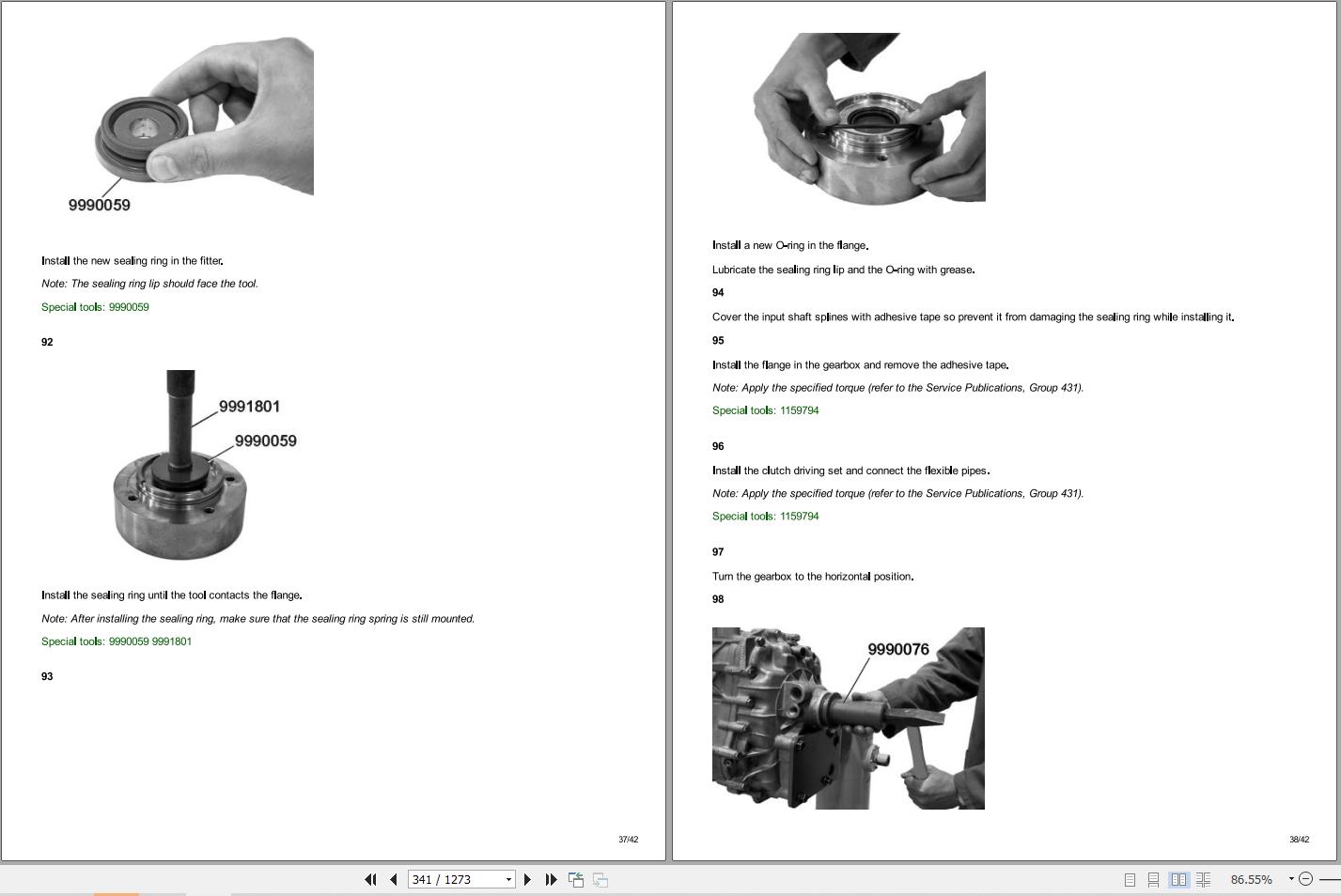 Volvo Truck FLC Service and Repair Manual