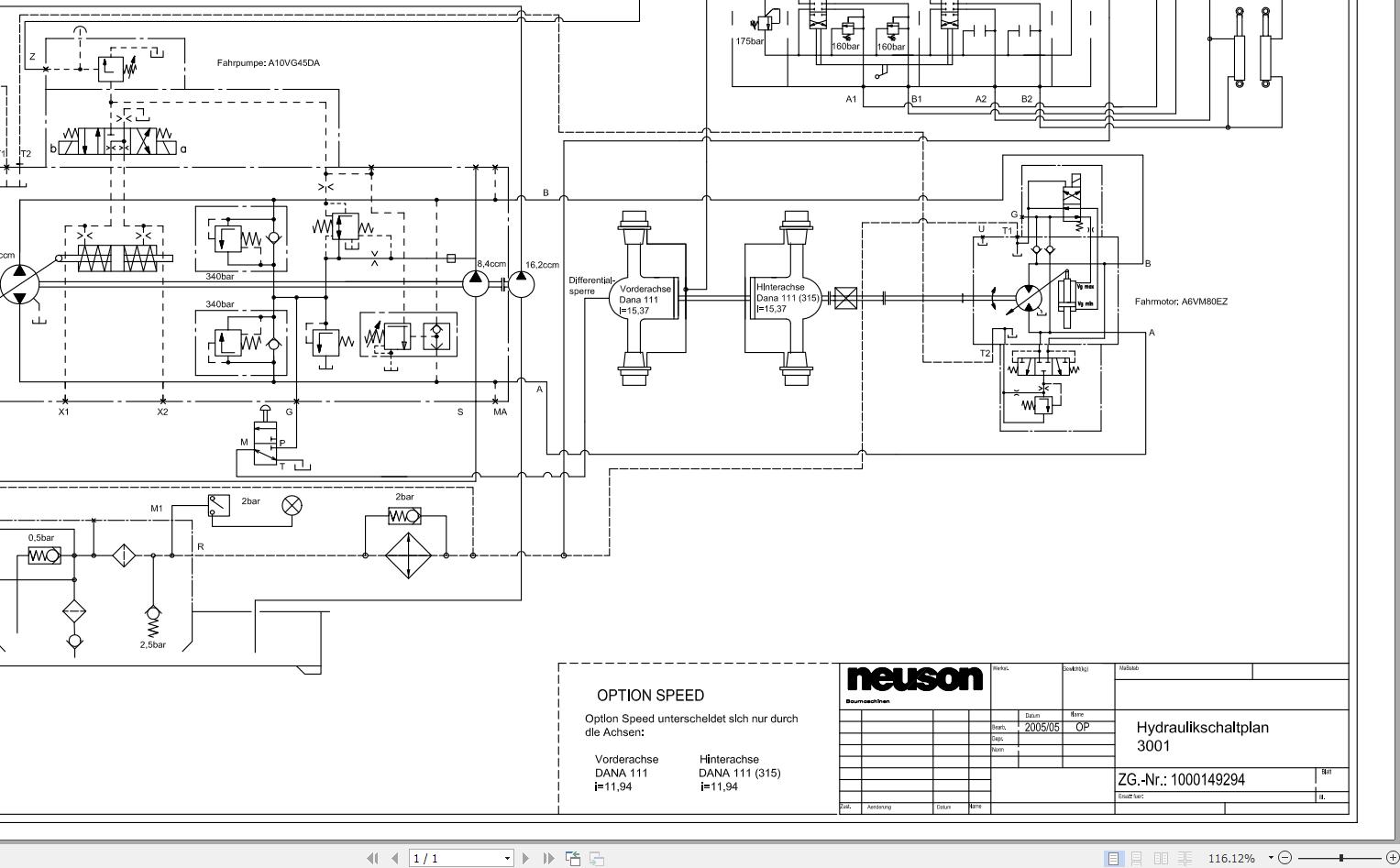 Wacker Neuson Dumper 2701 3001 Electrical and Hydraulic Diagrams