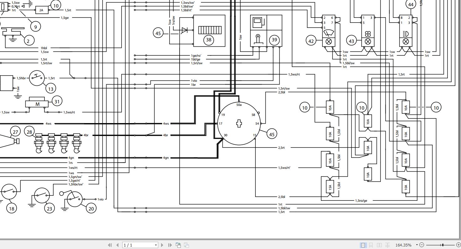 Wacker Neuson Excavator 2600 3200 Electrical Diagram