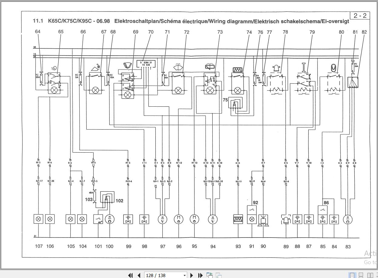 Ahlmann Wheel Loader AL65 AL75 AL95 Operators Manual and Schematis 1004319A