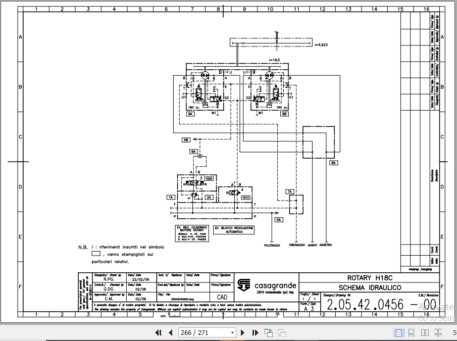 Casagrande Hydraulic Piling Rig CFA26 Operation and Maintenance Manual