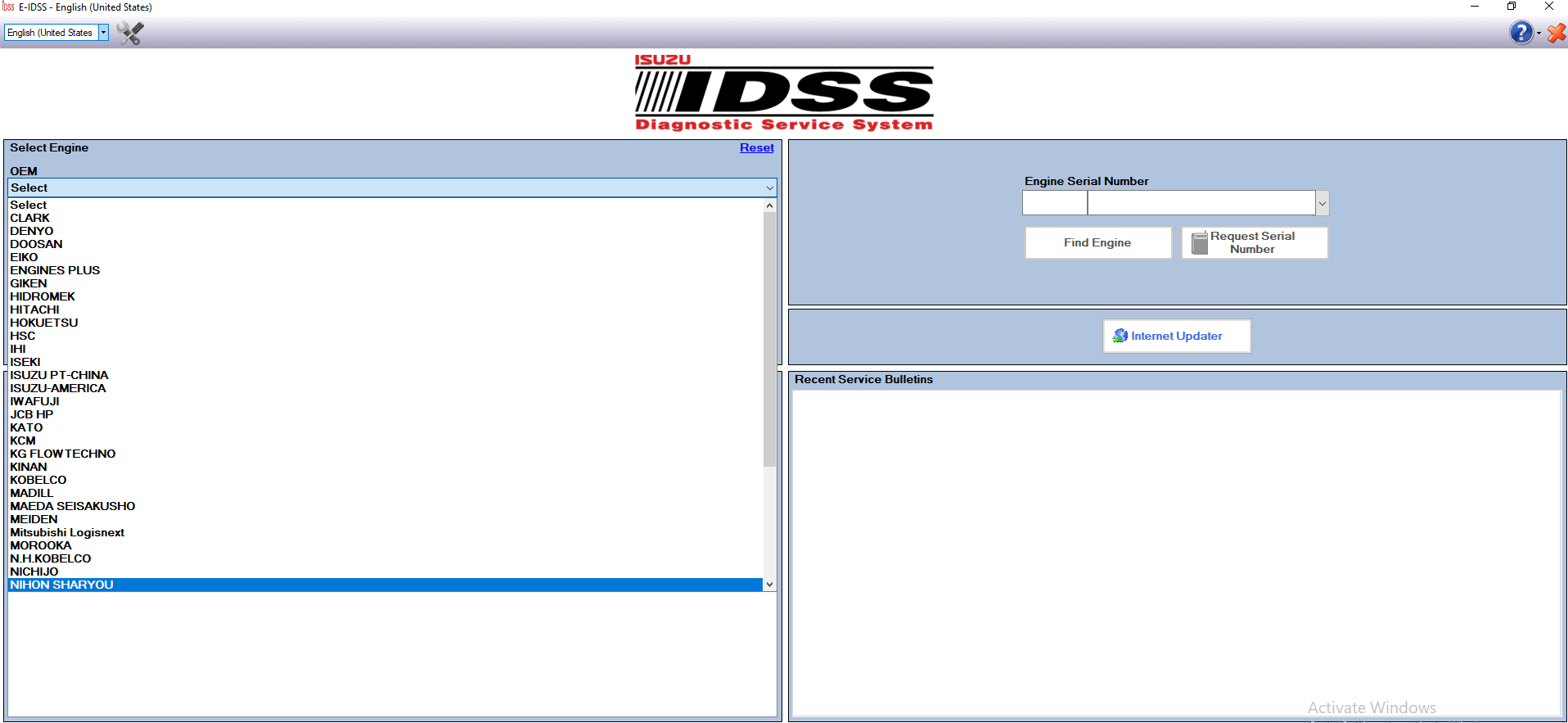 Isuzu E-IDSS Engine Industrial 04.2025 Diagnostic Program How To Install Guide Instruction