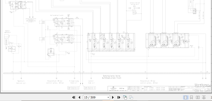 Liebherr Drill Rig LRB 255 Technical Information
