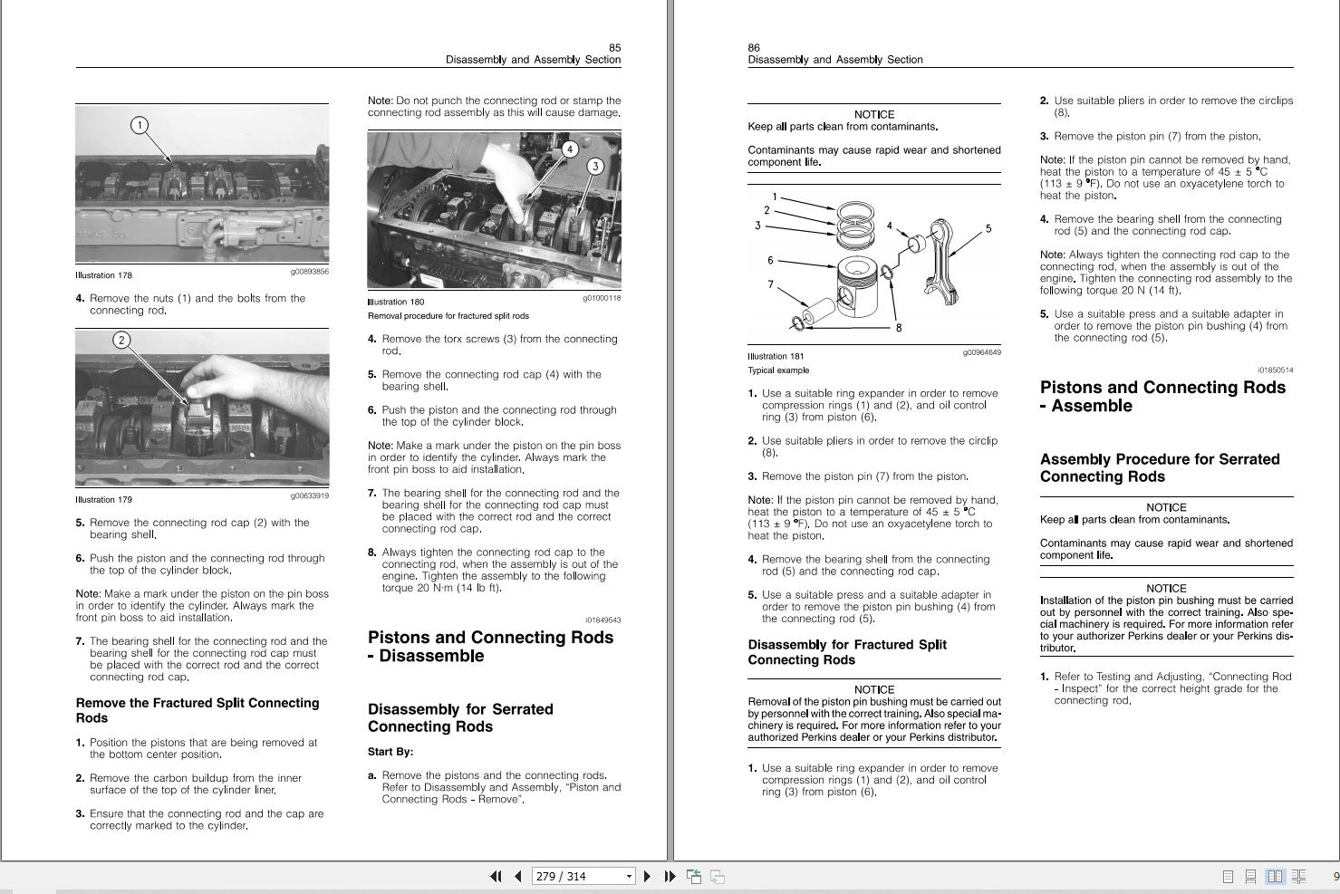 Massey Ferguson Engine Perkins 1106 Series Workshop Manual SEBU7784-00