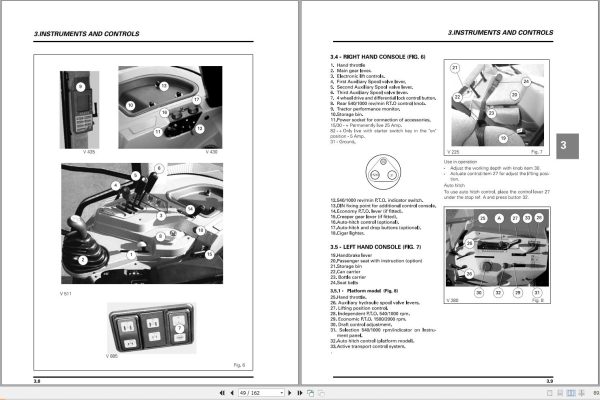Massey Ferguson Tractor 6235 to 6290 Operator Manual 3378306M3