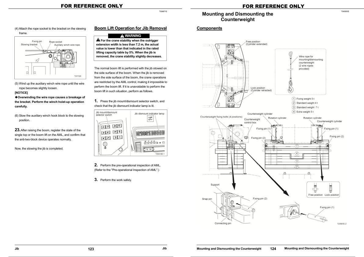 Tadano Crane GA-1000N-1 Operation Manual GA-1000N-1_O3-6E 2018
