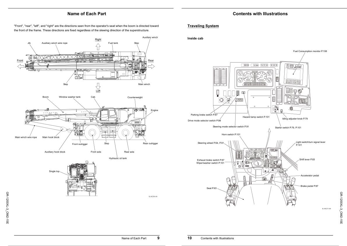 Tadano Crane GR-1200XL-3 Operation Manual GR-1200XL-3_OM2-15E