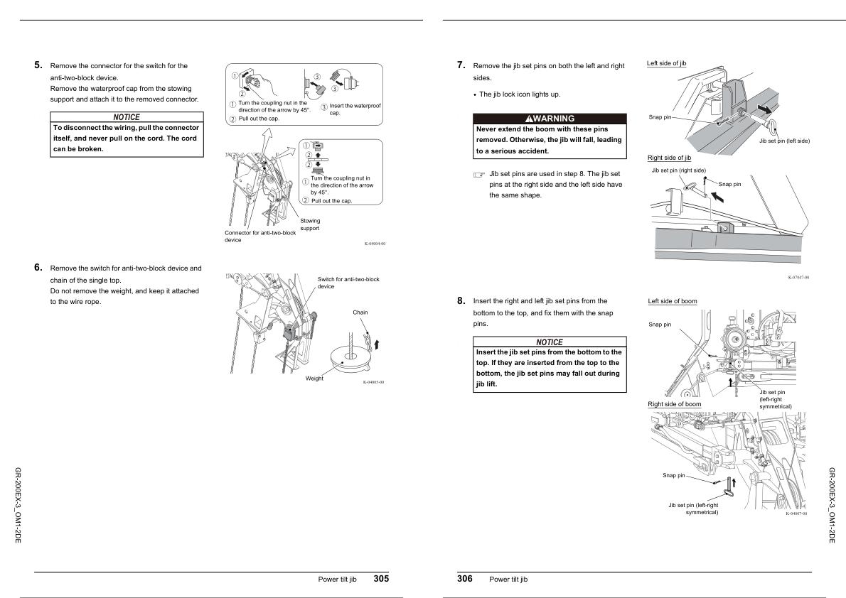 Tadano Crane GR-200EX-3 Operation Manual GR-200EX-3_OM1-2DE