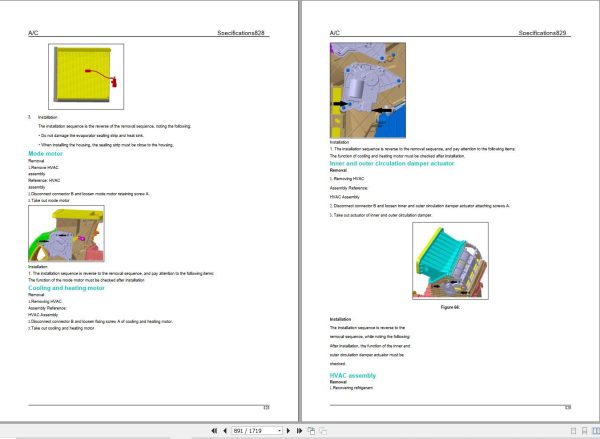Changan CS55 Plus 2019 Workshop Manual