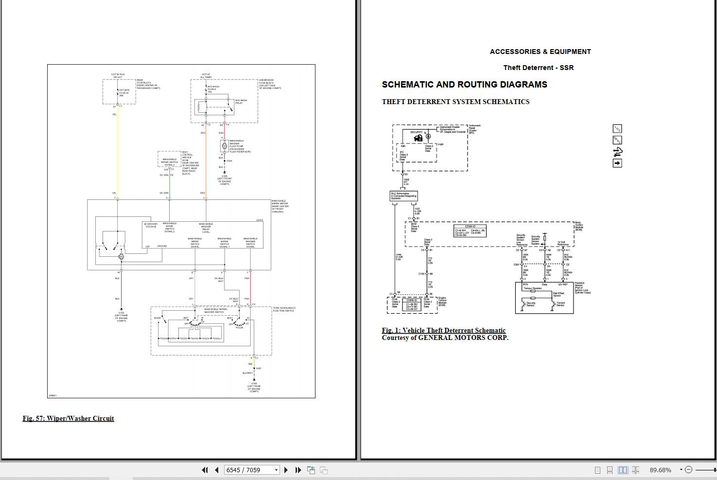 Chevrolet SSR 2003-2006 Service Repair Manual