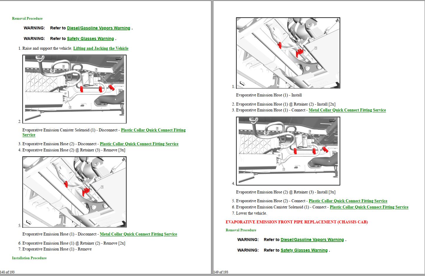 Chevrolet Silverado 2500HD 3500HD 2019-2023 Service Repair Manual