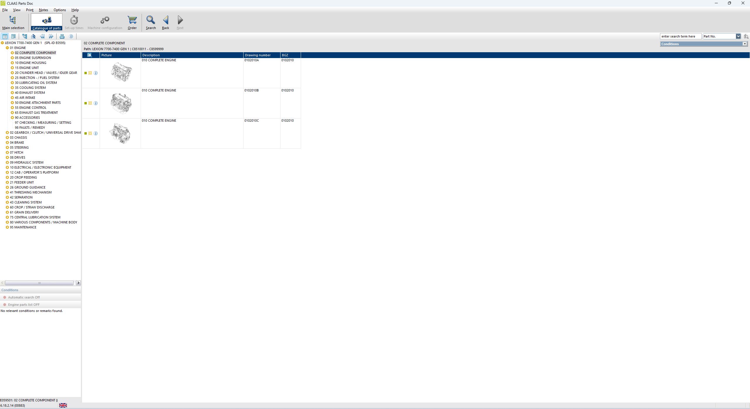 Claas Parts Doc 2.2 05.2025 883 EPC Spare Parts Catalog