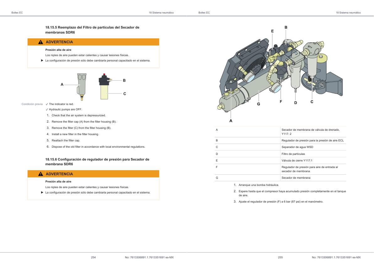 Epiroc Drill Boltec EC Maintenance Manual ES
