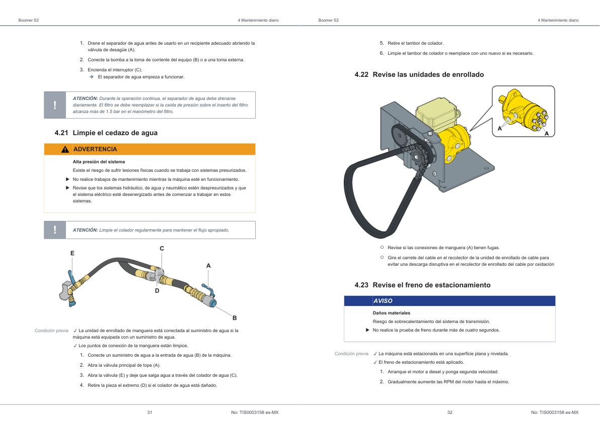 Epiroc Drill Boomer S2 Operation Manual ES