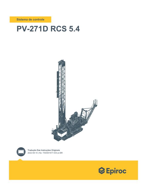 Epiroc Drill Pit Viper PV-271D RCS 5.4 Control System Manual ES