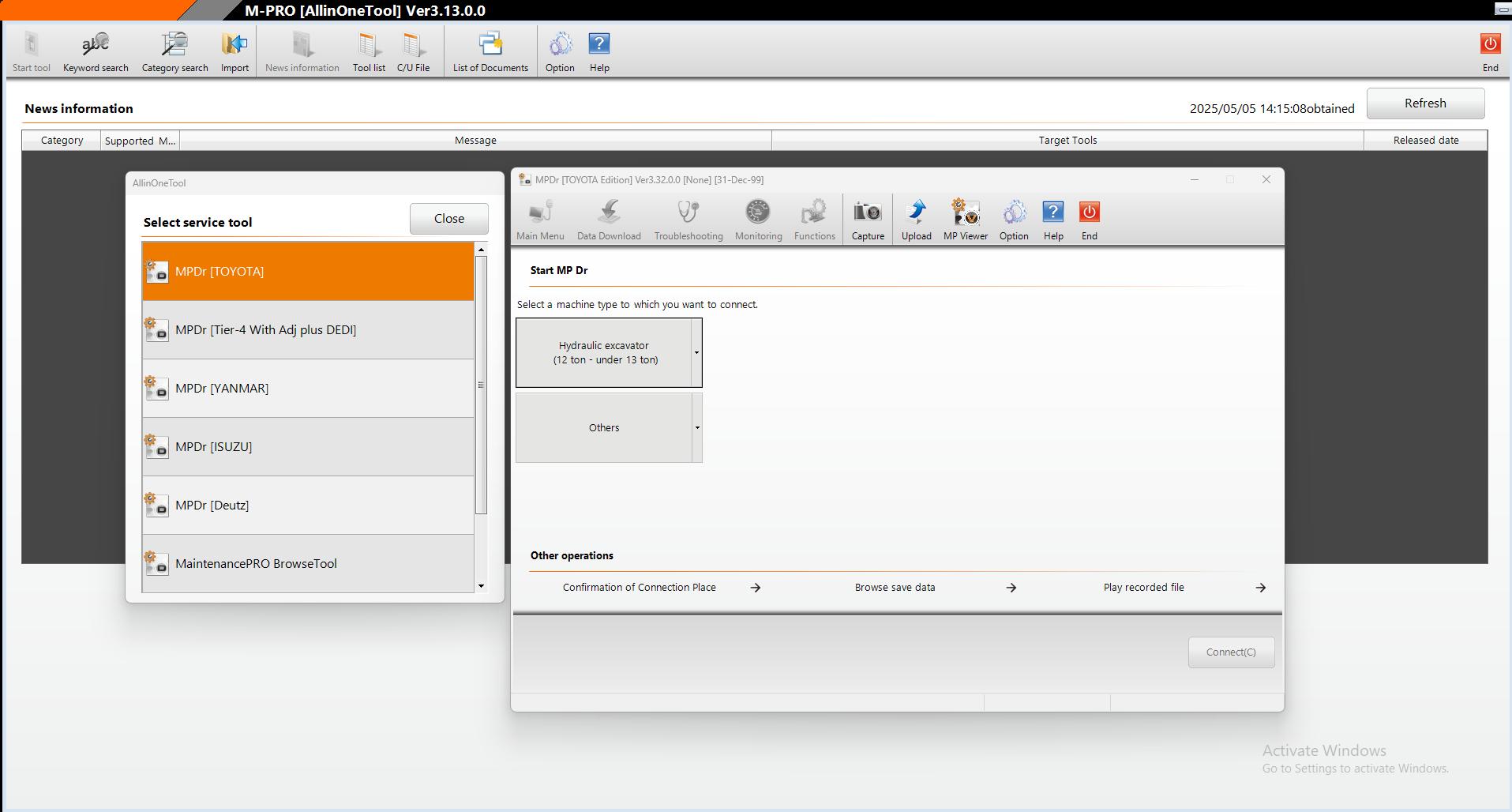 Hitachi AllinOne Tool Ver 3.13 Diagnostic Program Remote