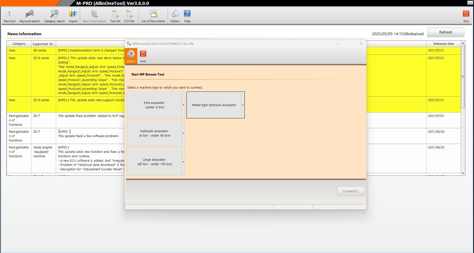 Hitachi AllinOne Tool Ver 3.8 Diagnostic Program Remote