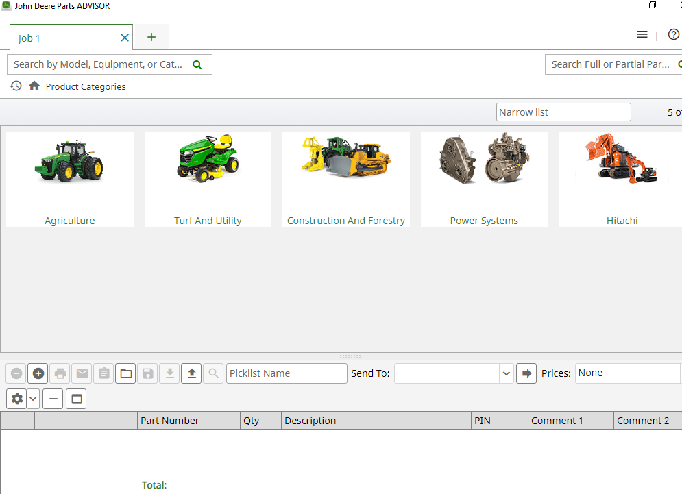 John Deere EPC Parts ADVISOR 05.2025 Spare Parts Catalog