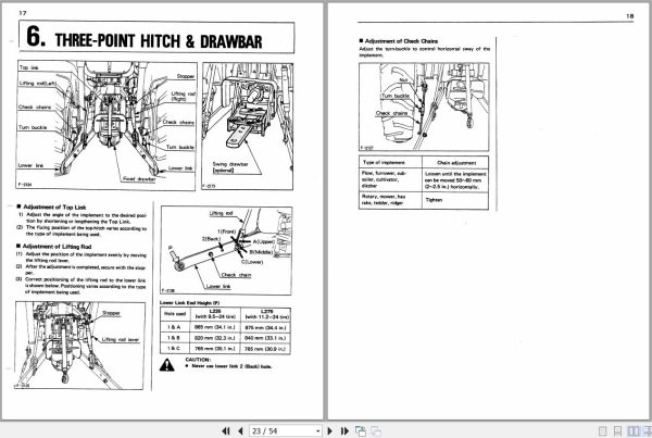 Kubota Tractor L235 L275 Operators Manual 35260-19717