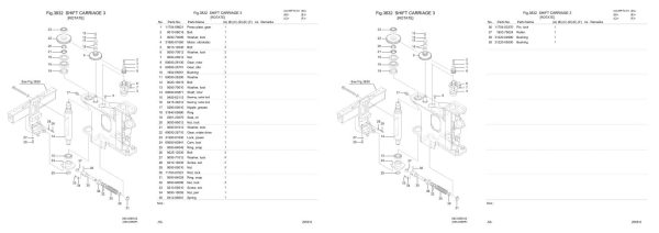 Nichiyu Forklift RFTC-75 Parts Manual