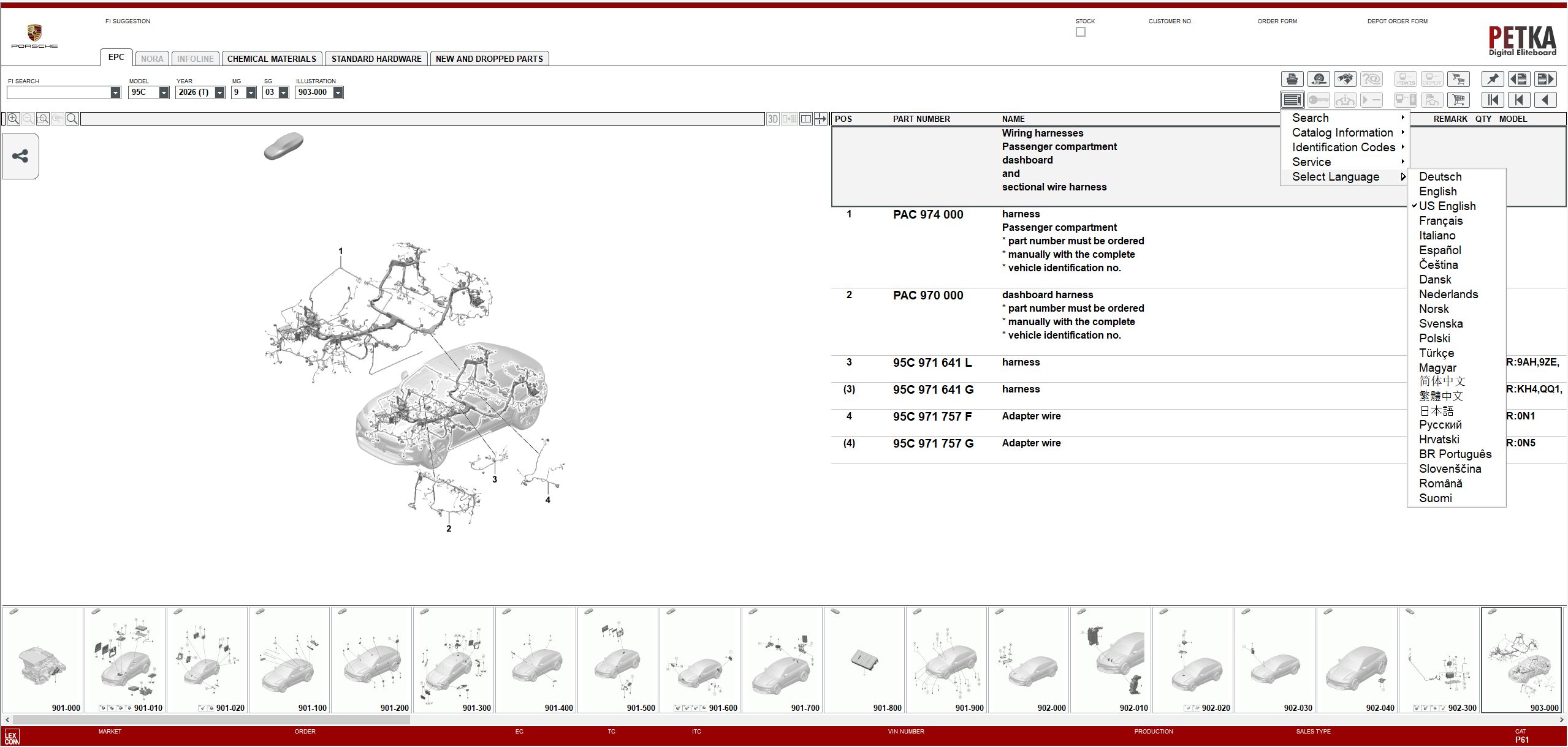 Porsche EPC 8.3 05.2025 815 Spare Parts Catalog How To Install Guide ...