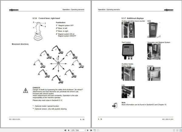 Sennebogen Material Handlers 825 830 830.0.1256 Operating and ...