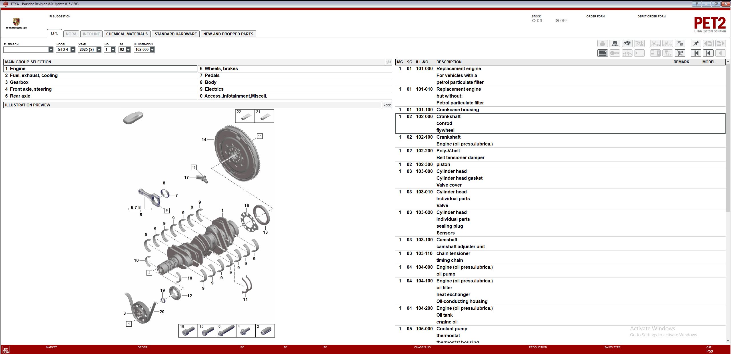 VMware Porsche EPC 8.0 05.2025 798 Spare Parts Catalog How To Install ...