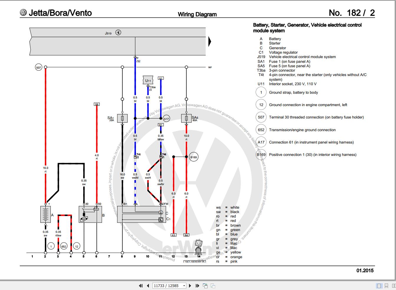 Volkswagen Jetta 1K2 Workshop Manual 2005-2010