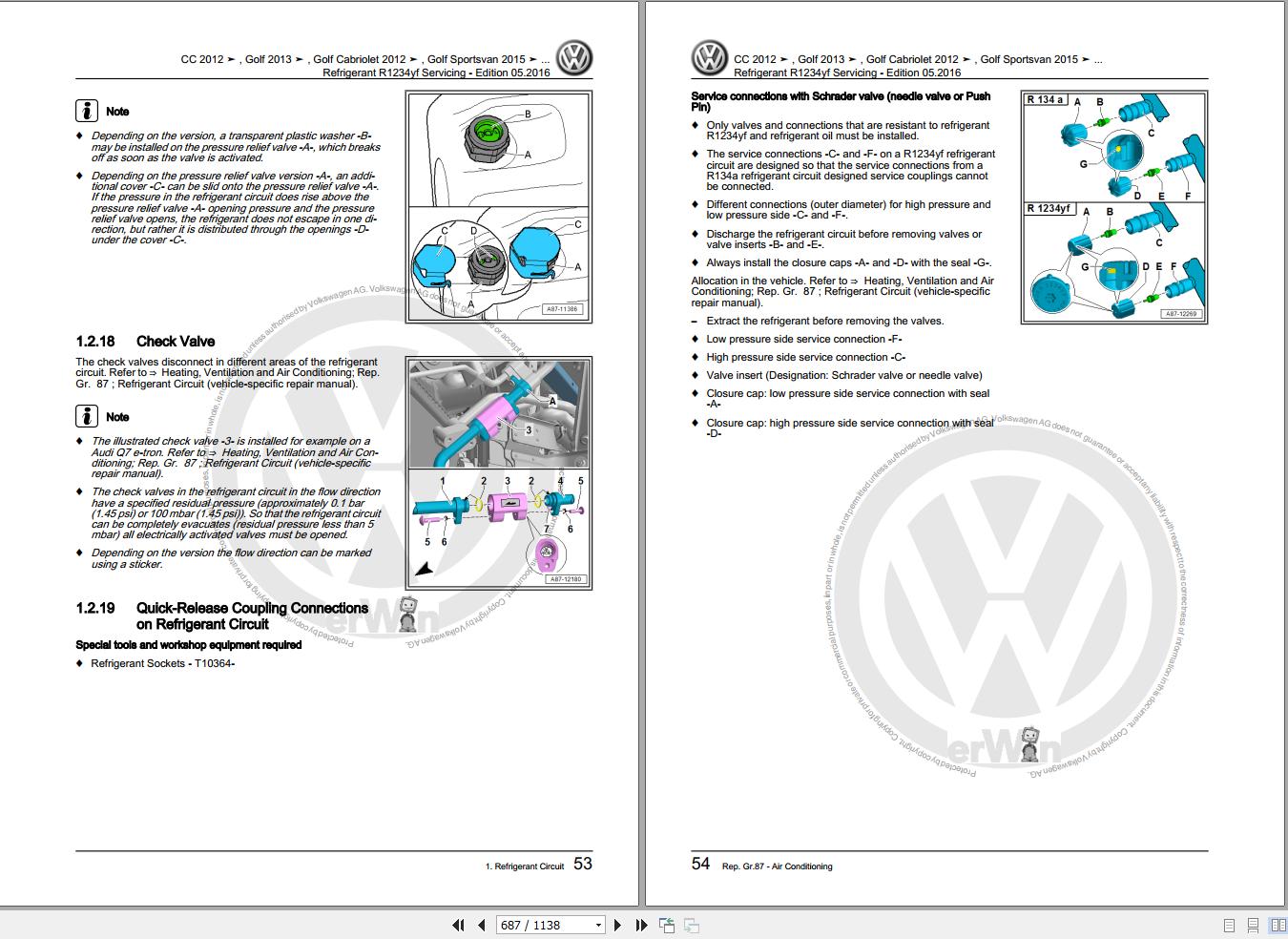 Volkswagen Passat C61 Workshop Manual 2011-2017