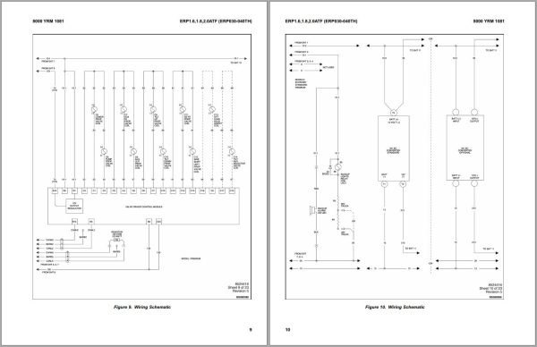 Yale Forklift F807 ERP1.6ATF ERP1.8ATF ERP2.0ATF Parts Service Manual 2025